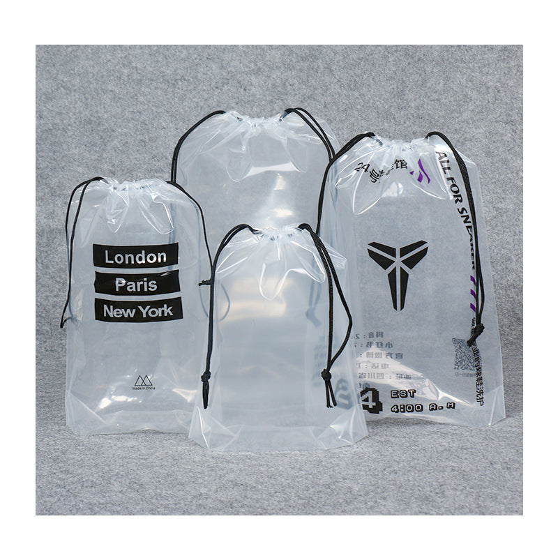 Clear Drawstring Bags – Yorkn Inc