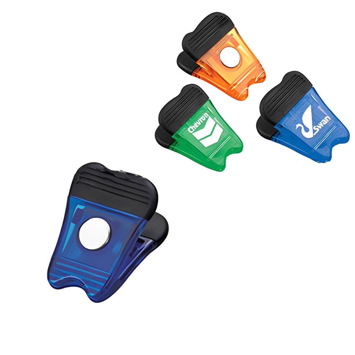 Tooth Shaped Plastic Magnetic Memo Clip - Yorkn Inc