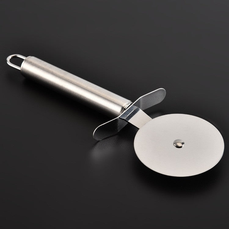 Stainless Steel Round Pizza Cutter – Yorkn Inc