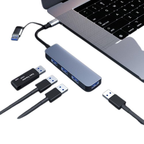 Usb 3 Port Hub - Yorkn Inc