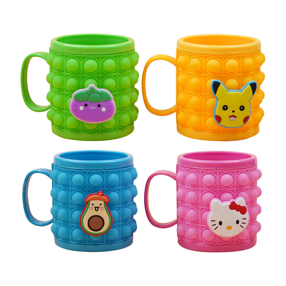 Silicone Push Bubble Fidget Popper Mug – Yorkn Inc