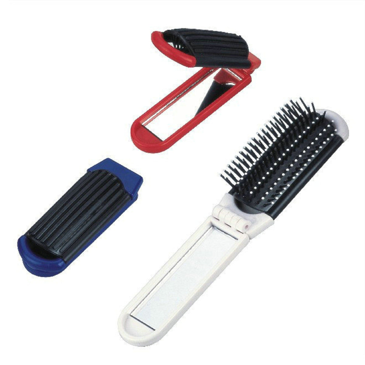 Folding Pocket Comb With Mirror - Yorkn Inc